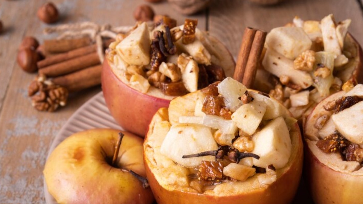 Maçã recheada com creme: Ana Maria ensina sobremesa no Mais Você - tudoep