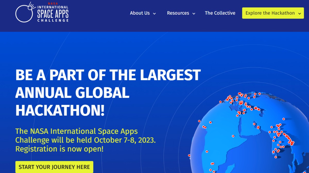 NASA Space Apps Challenge acontece neste final de semana em 300 cidades ...