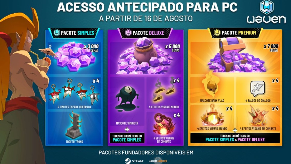 Acesso antecipado de Waven já está disponível no PC - tudoep